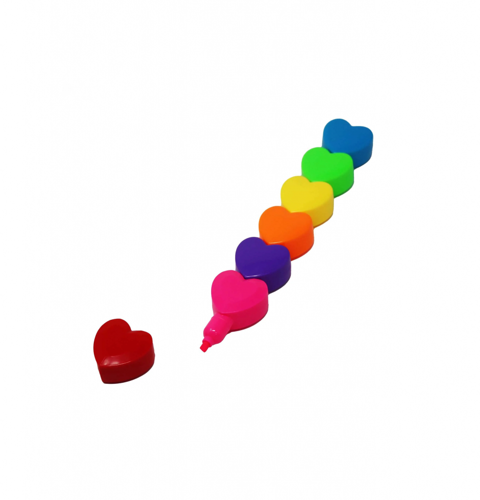 Rainbow Stackable Highlighters - Step by Step Dancewear