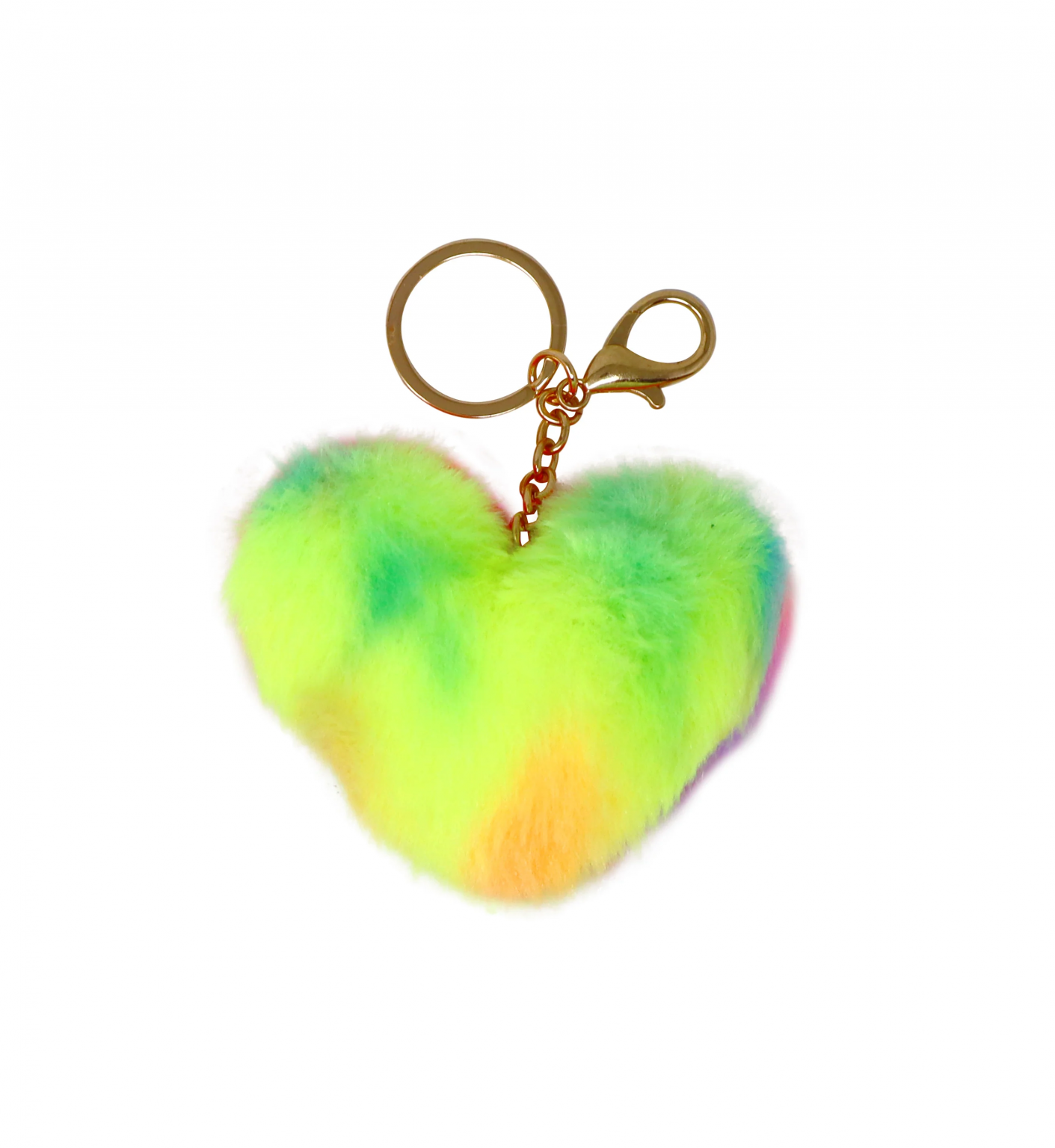 Fluffy Heart Keyring - Step by Step Dancewear